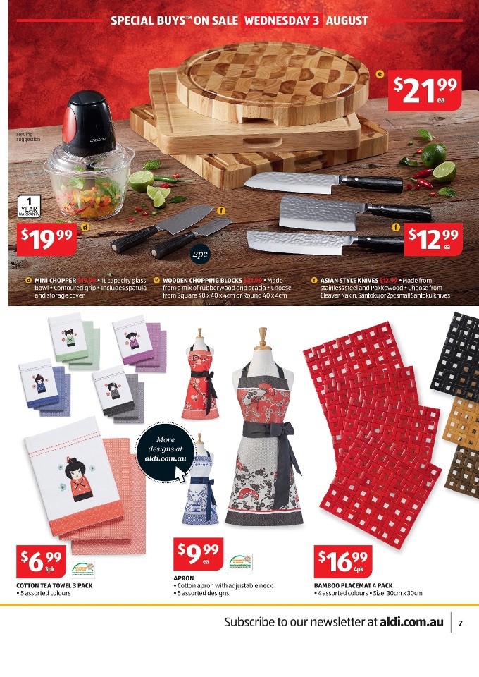 ALDI Catalogue Special Buys Week 31 2016 - Catalogue AU